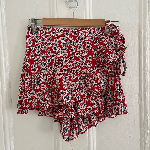 Zara | Shorts | Zara Floral Skort | Poshmark